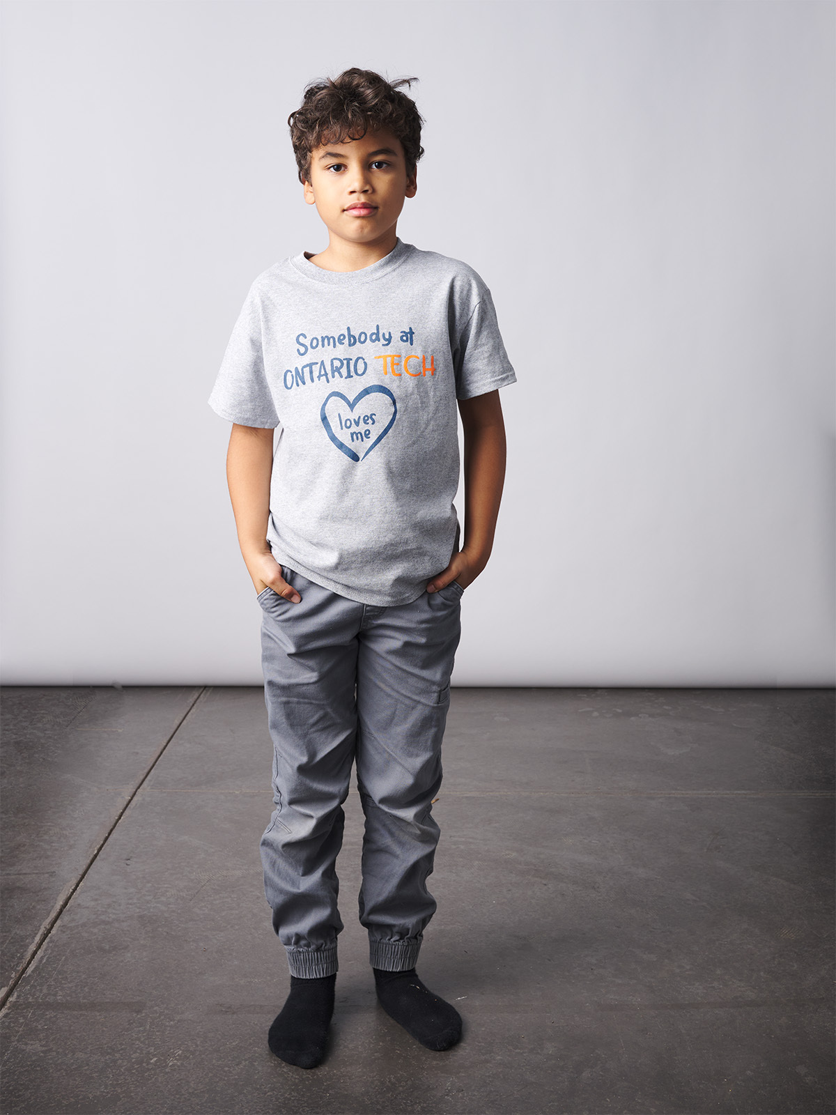 40085000855 Somebody At Ontario Tech Loves Me Youth T-Shirt - Ontario ...